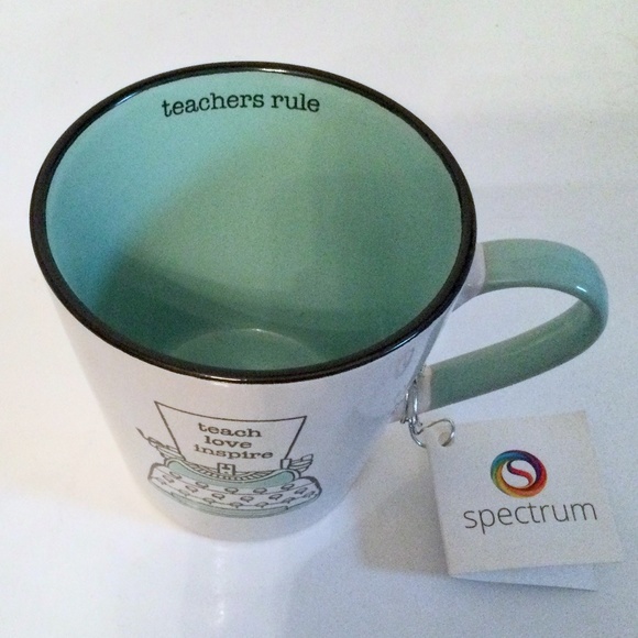 Spectrum Designz | Dining | Nwt Spectrum Teach Love Inspire With ...